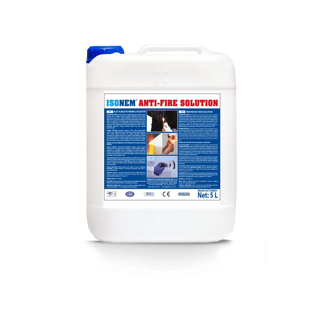 ANTI-FIRE SOLUTION - Alev Almaz ve Yanmaz Solüsyon